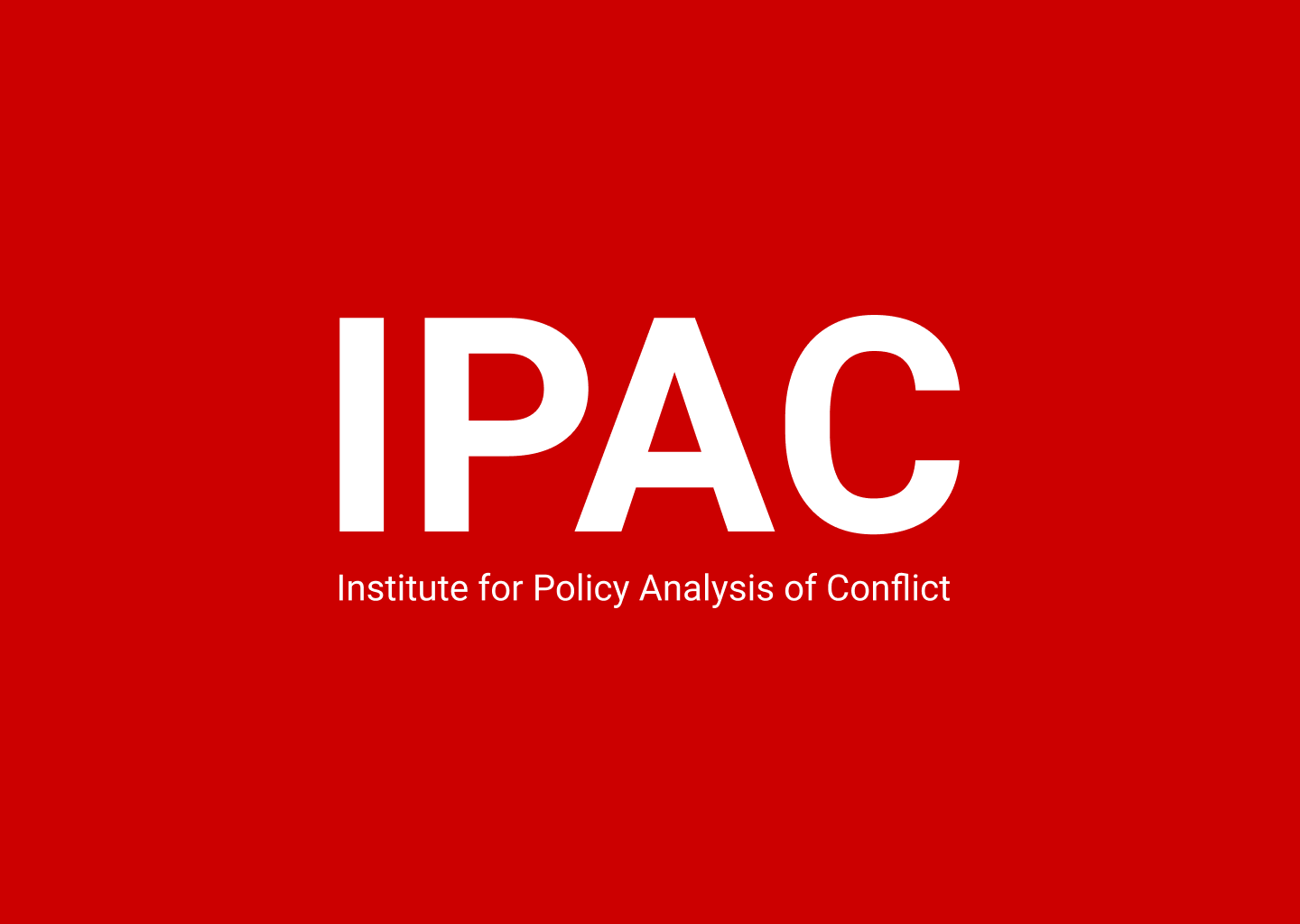 Institute for Policy Analysis of Conflict | IPAC